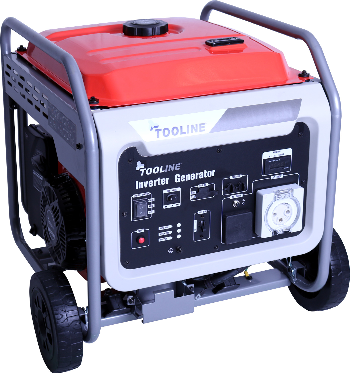Tooline PG8000Ei 8KW Petrol Inverter Generator - Buy Tools Online
